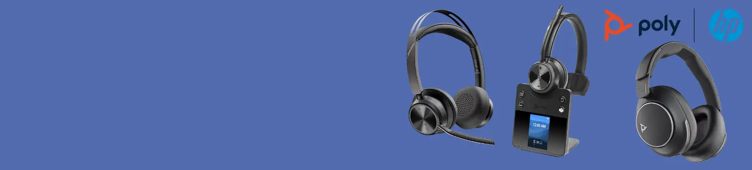 Casque POLY : casques professionnels Bluetooth et ANC par HP