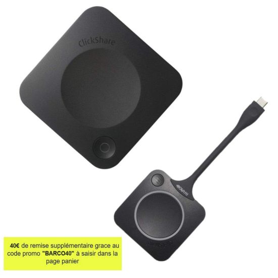 Barco ClickShare C-5 + Bouton USB-C - Présentation sans fil