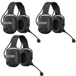 Pack de 3 Sena Cast - Mesh - Intercom casque antibruit