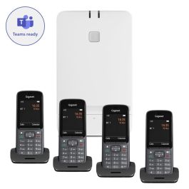 Pack téléphones sans fil Gigaset N610 IP Pro + SL800H PRO