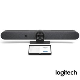 Logitech Rally Bar Graphite avec Tap IP - Solution de salle autonome