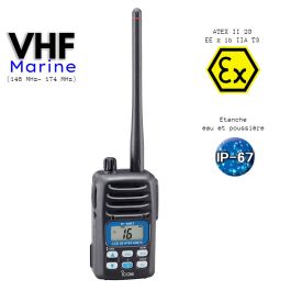 Icom IC-M87 Atex - Talkie walkie avec licence - IC-M87