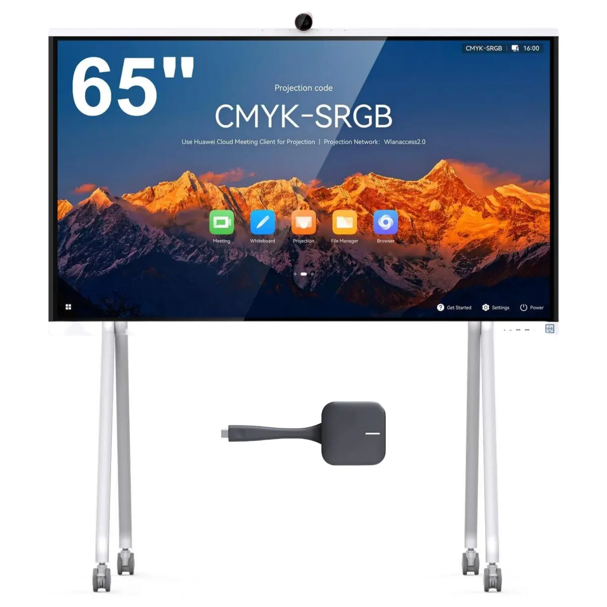 Kit Visioconférence Sans Fil avec TBI Huawei IdeaHub S2