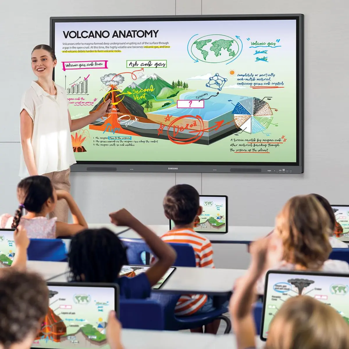 Samsung WAC Android 75” - LH75WACWLGCXEN