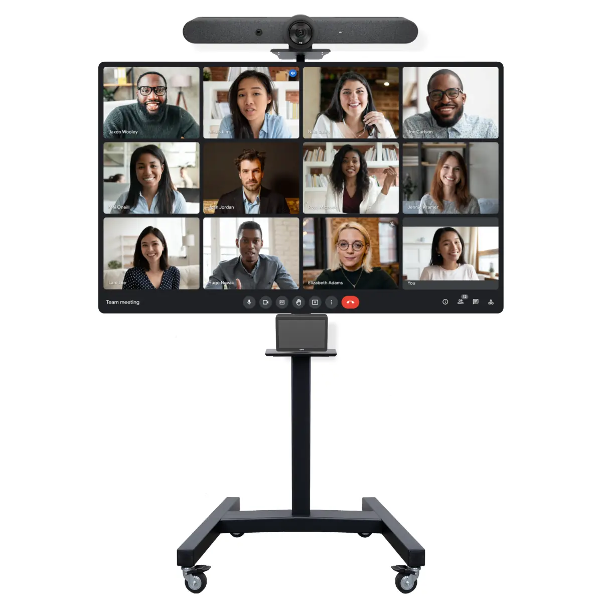 Kit Visioconférence Logitech Solution Google Meet Grande Salle + Ecran ...