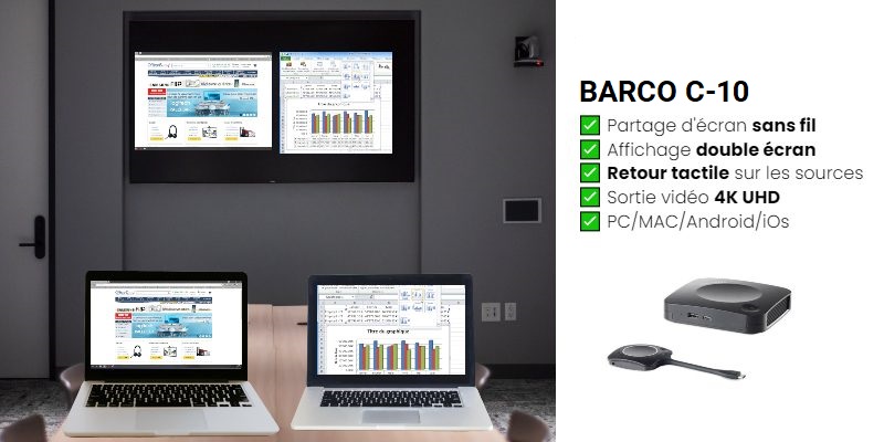 Barco ClickShare C-10 - Système de présentation - R9861511EU