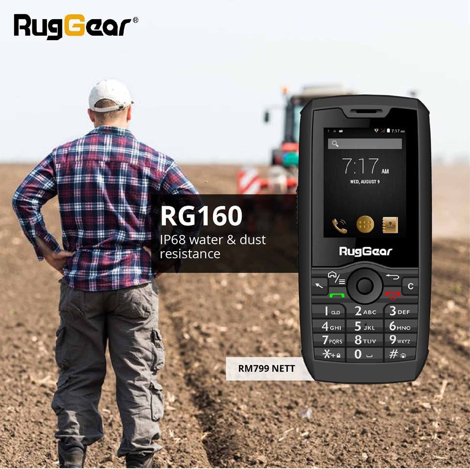 RugGear RG160 téléphone portable durci